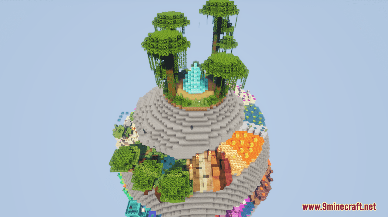 Parkour Egg Map - 1Minecraft