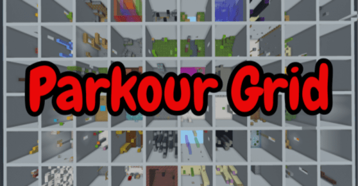 Parkour Grid Map Mcpe - 1Minecraft