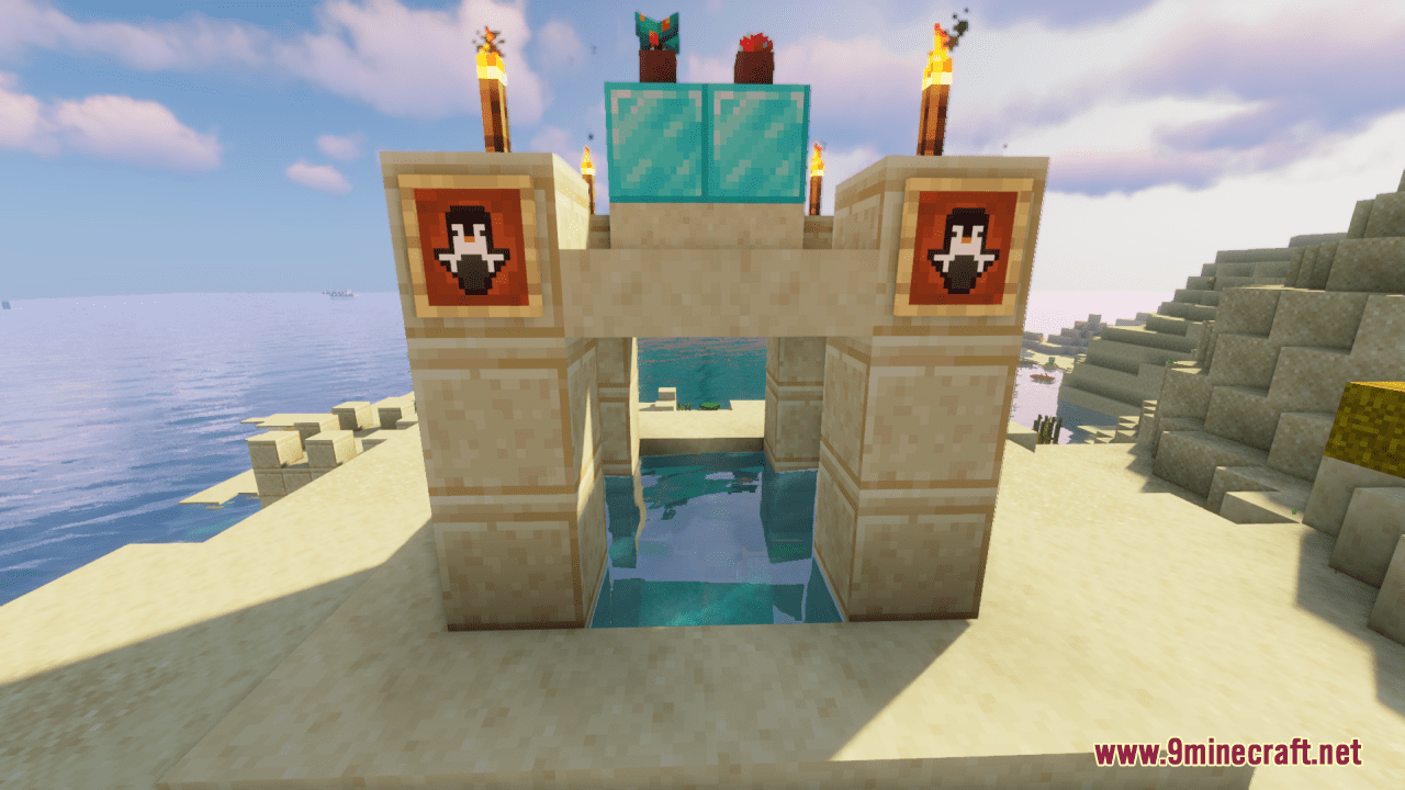 Penguin Totem Resource Pack - 1Minecraft