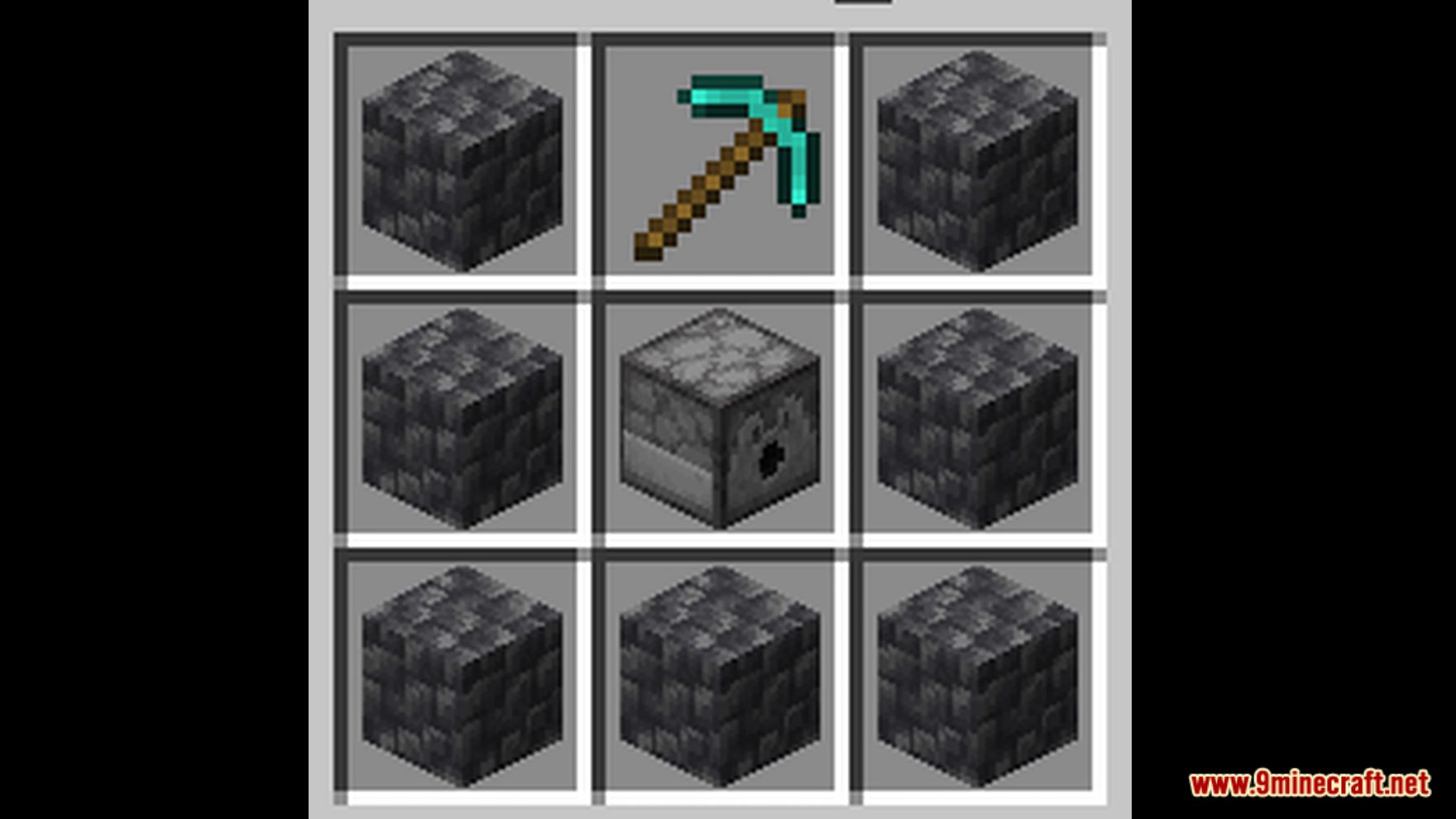 Pickaxe Block Data Pack - 1Minecraft