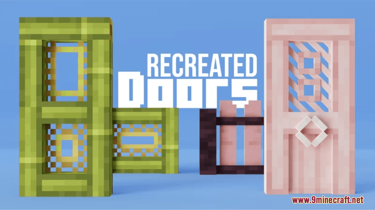 Recreated Doors Resource Pack - 1Minecraft