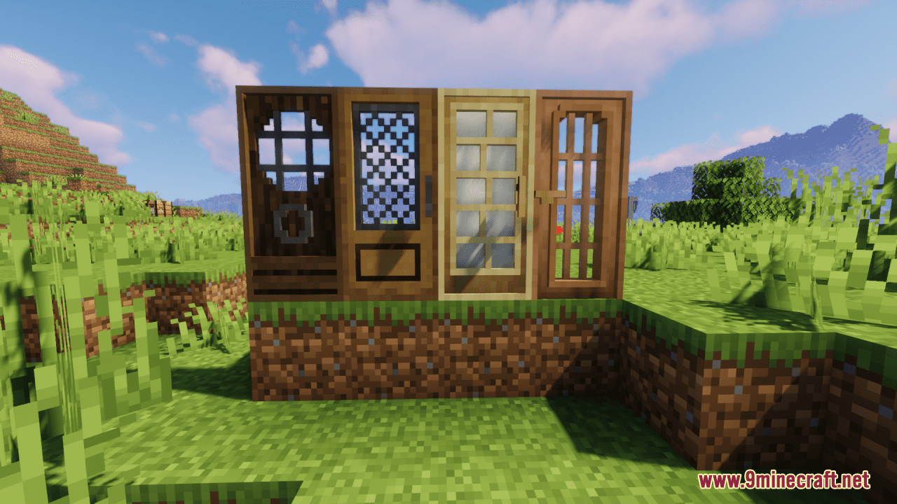 Recreated Doors Resource Pack - 1Minecraft