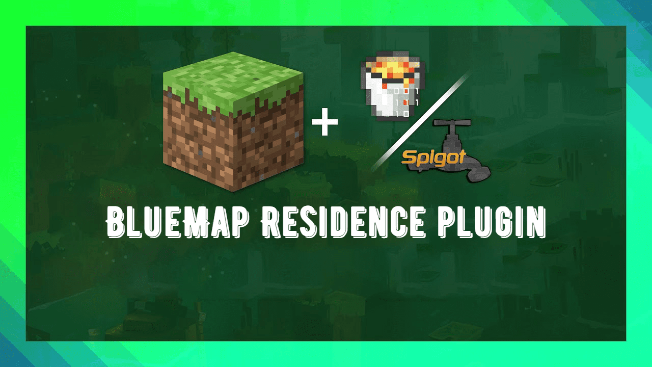 Bluemap Residence Plugin - 1Minecraft