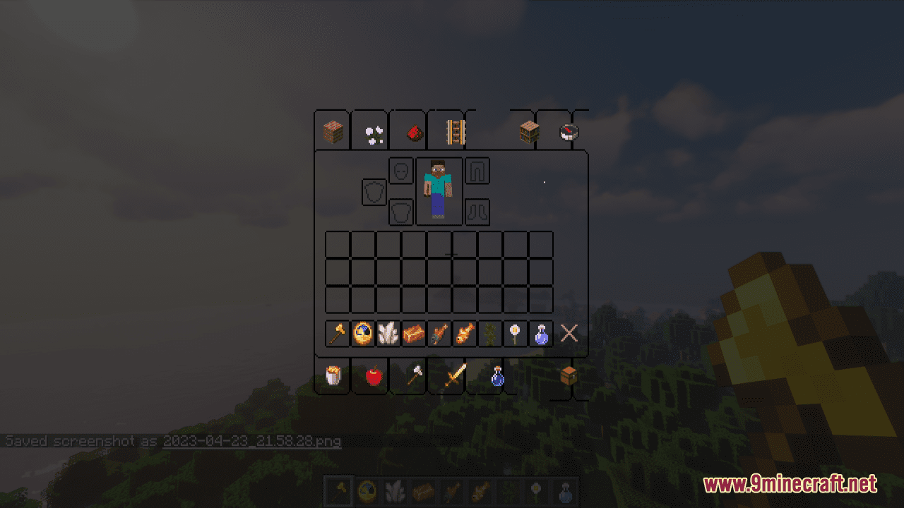 Transparent Gui Resource Pack - 1Minecraft