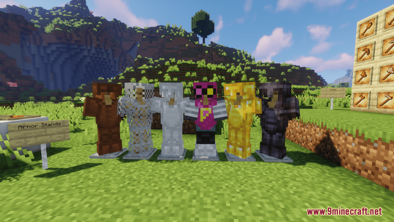 Deltarune Spamton Neo Armor Resource Pack - 1Minecraft