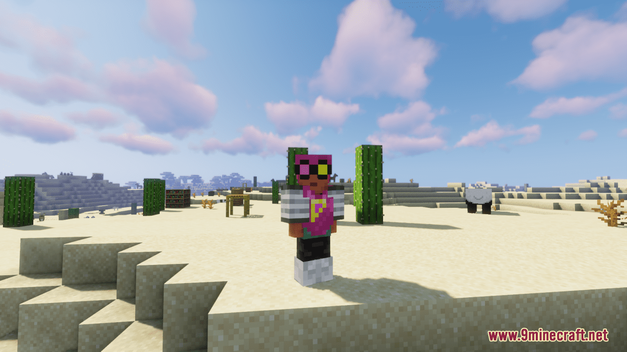 Deltarune Spamton Neo Armor Resource Pack - 1Minecraft