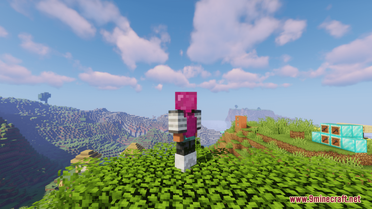 Deltarune Spamton Neo Armor Resource Pack - 1Minecraft