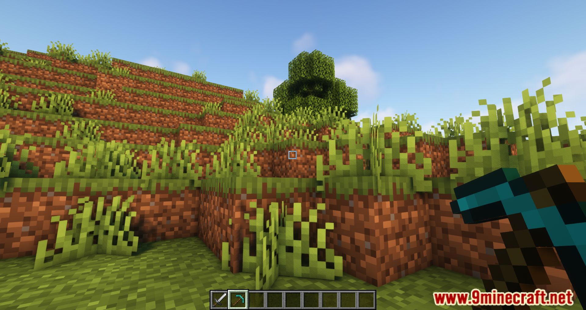 Dynamic Crosshair Mod - 1Minecraft
