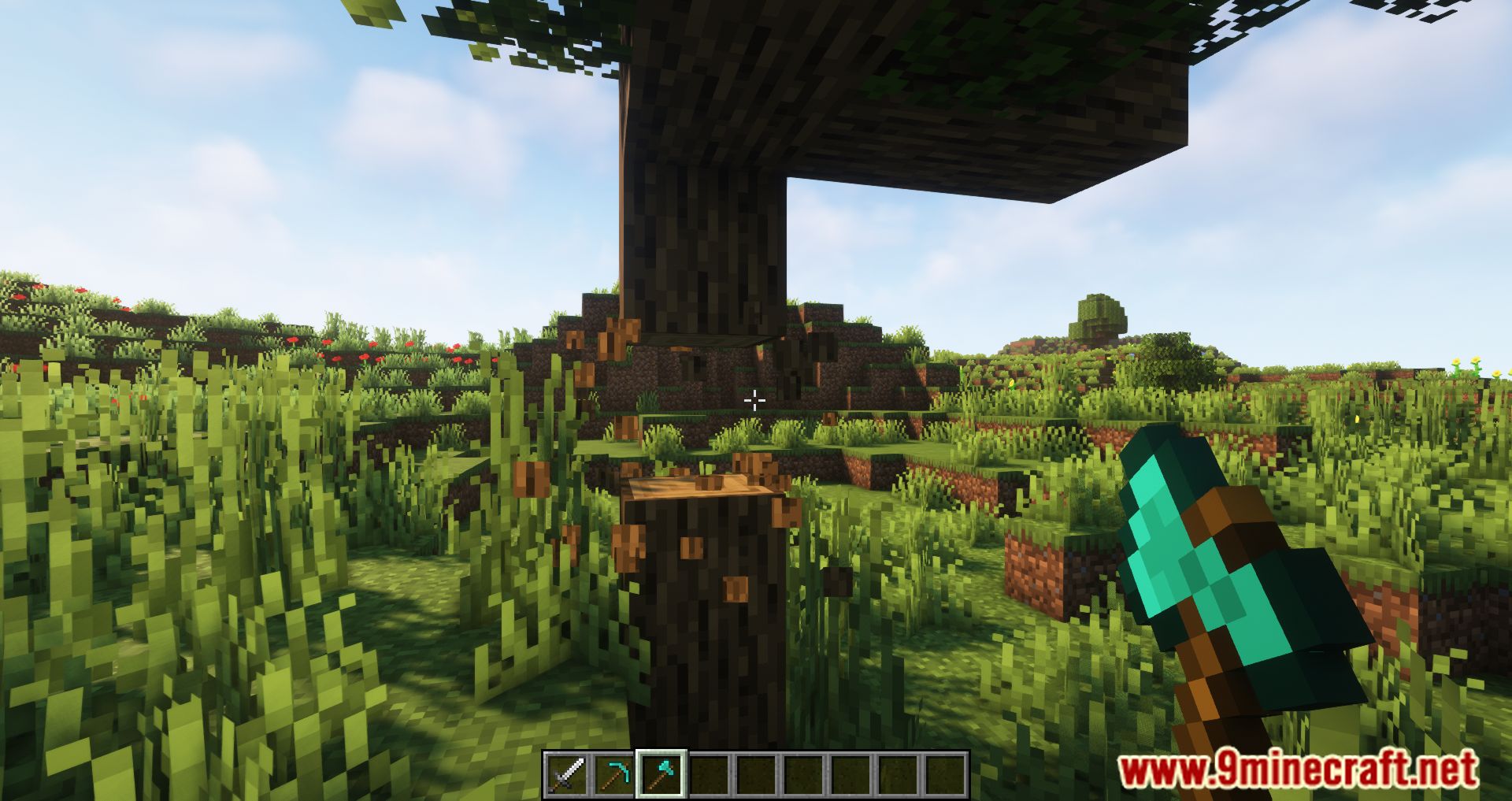 Dynamic Crosshair Mod - 1Minecraft