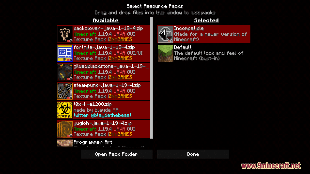 Gothic Texture Pack - 1Minecraft