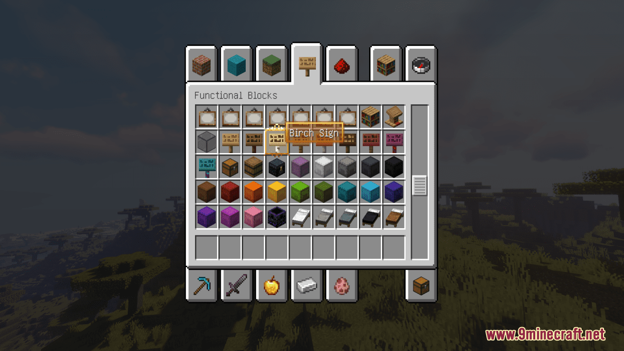 Gilded Item Selection Resource Pack - 1Minecraft Gilded Item Selection Resource Pack - 1Minecraft