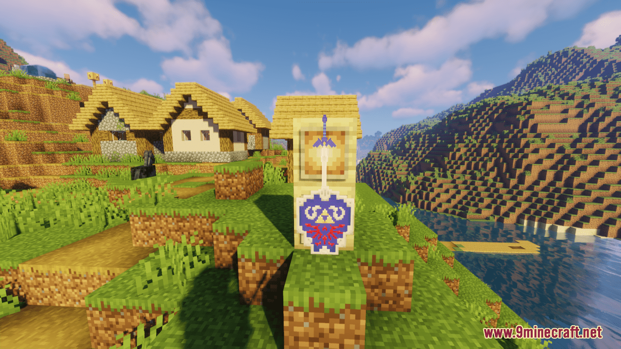 Master Sword And Hylian Shield Resource Pack - 1Minecraft