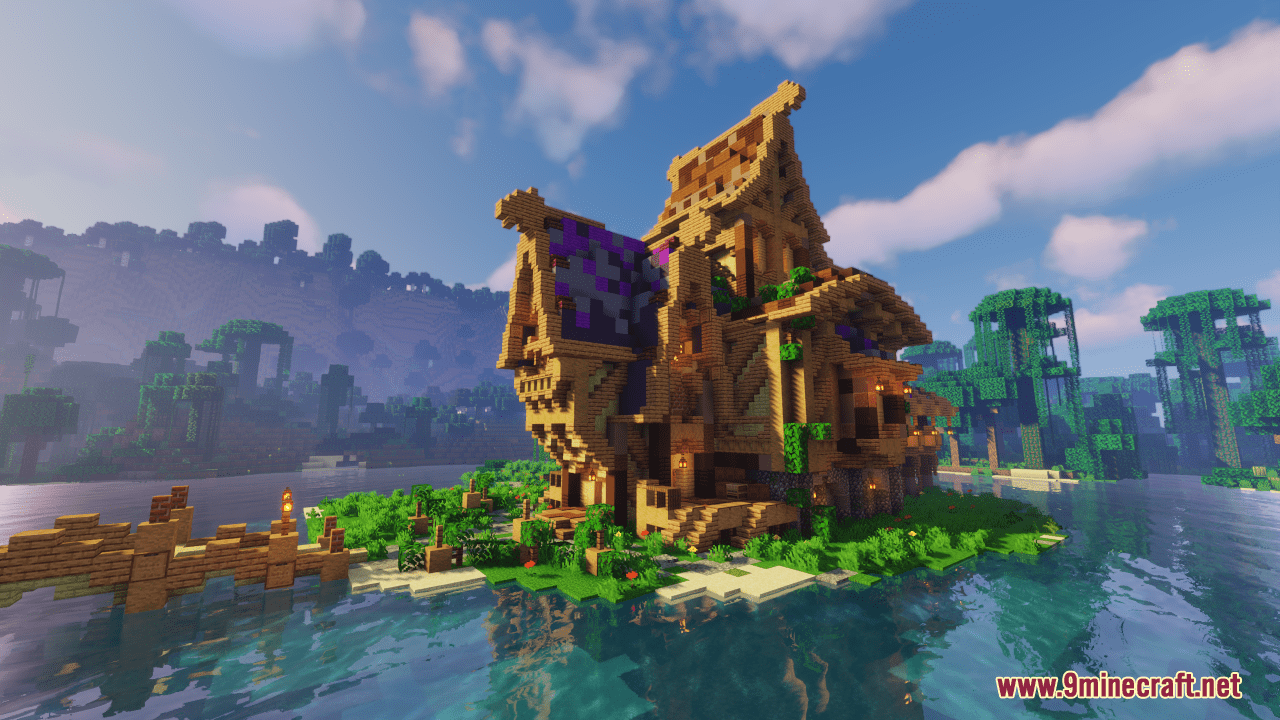 Medieval Fantasy Mansion Map - 1Minecraft