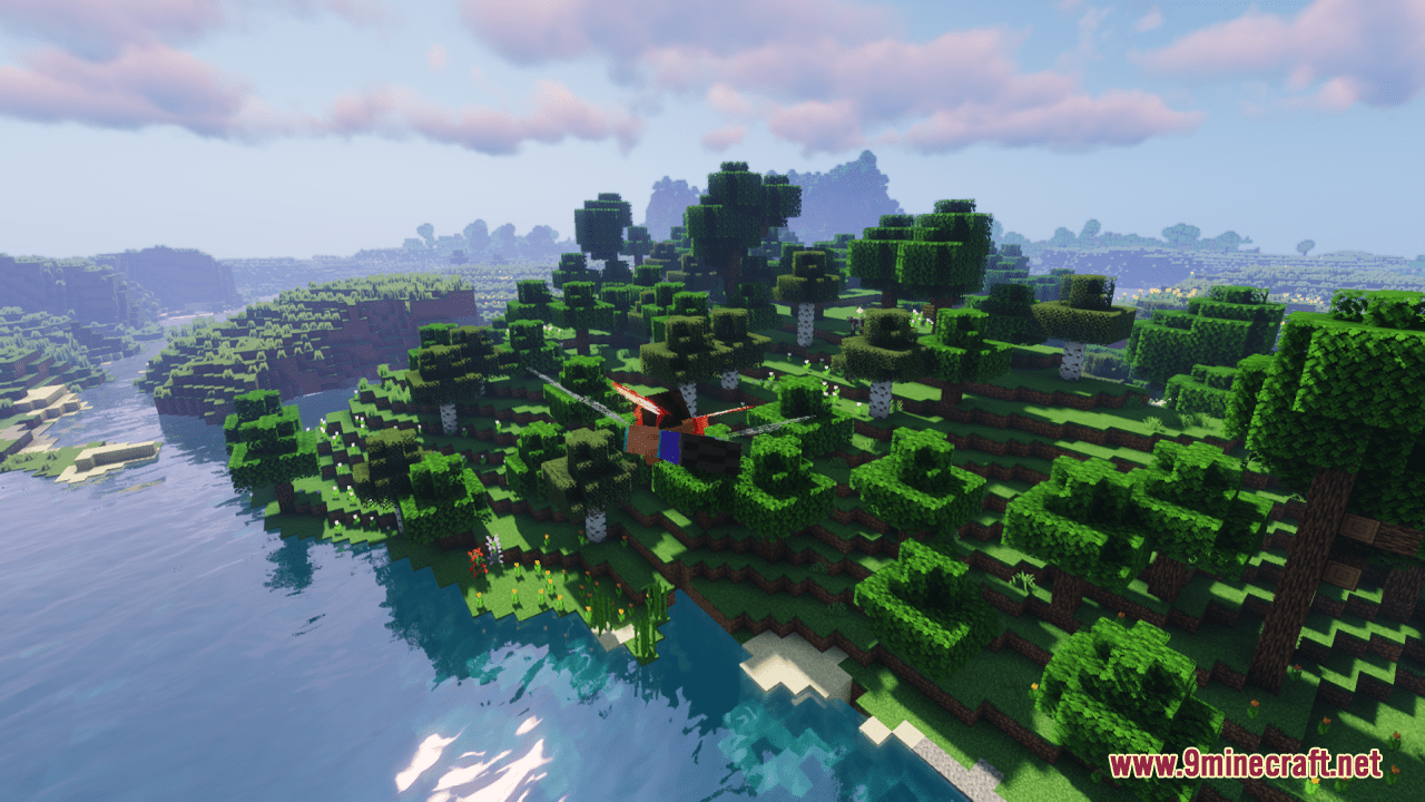 Mushroom Fairy Elytra Resource Pack - 1Minecraft