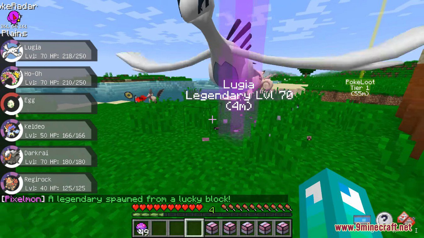 Pink Pixelmon Lucky Block Mod - 1Minecraft