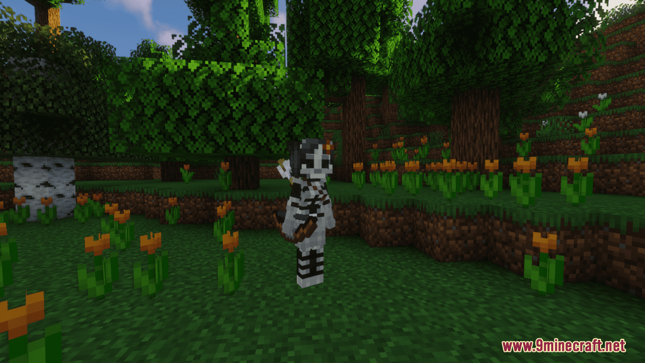 Skeleton Girls Resource Pack - 1Minecraft