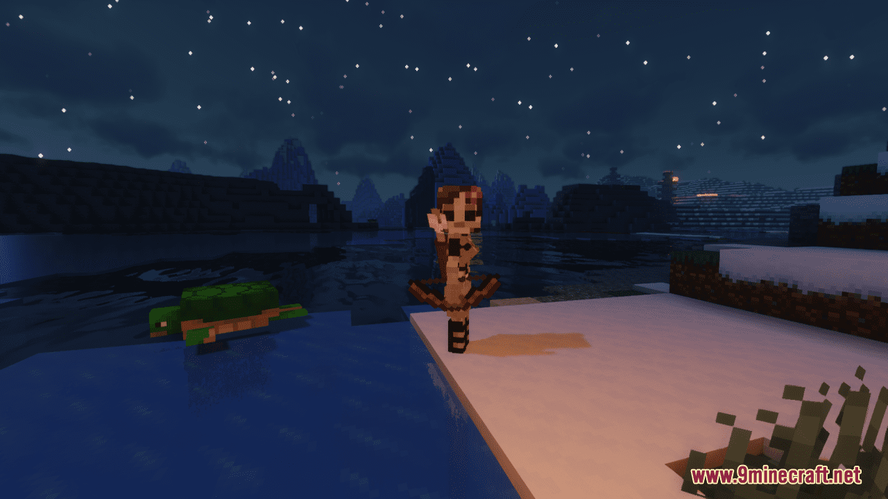 Skeleton Girls Resource Pack - 1Minecraft