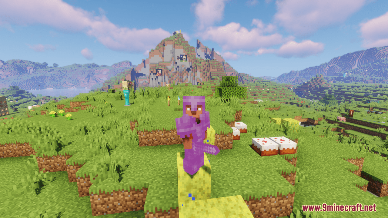 Super Purple Glint Resource Pack - 1Minecraft