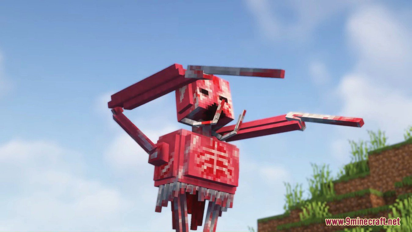 The Flesh That Hates Mod - 1Minecraft