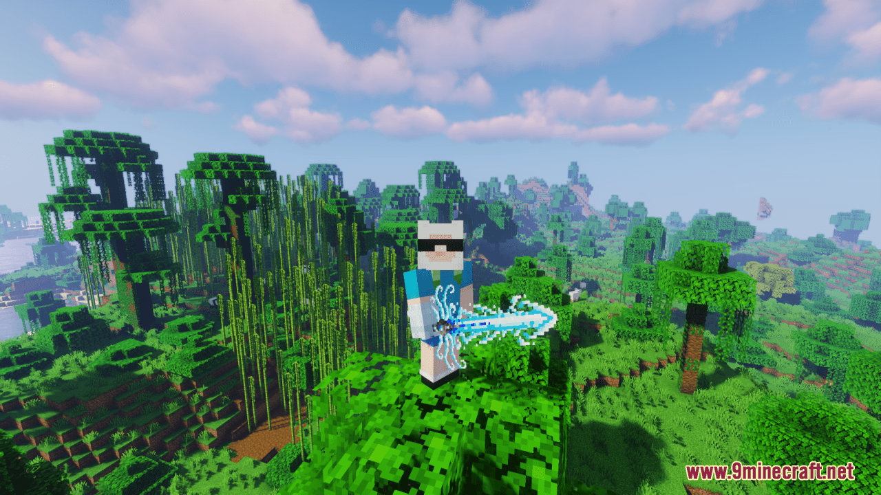 Water Gods Sword Resource Pack - 1Minecraft