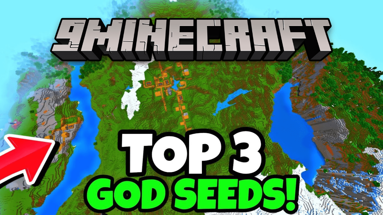 Top 3 Best God Seeds For Minecraft Java Bedrock Edition 1 20 - 1Minecraft
