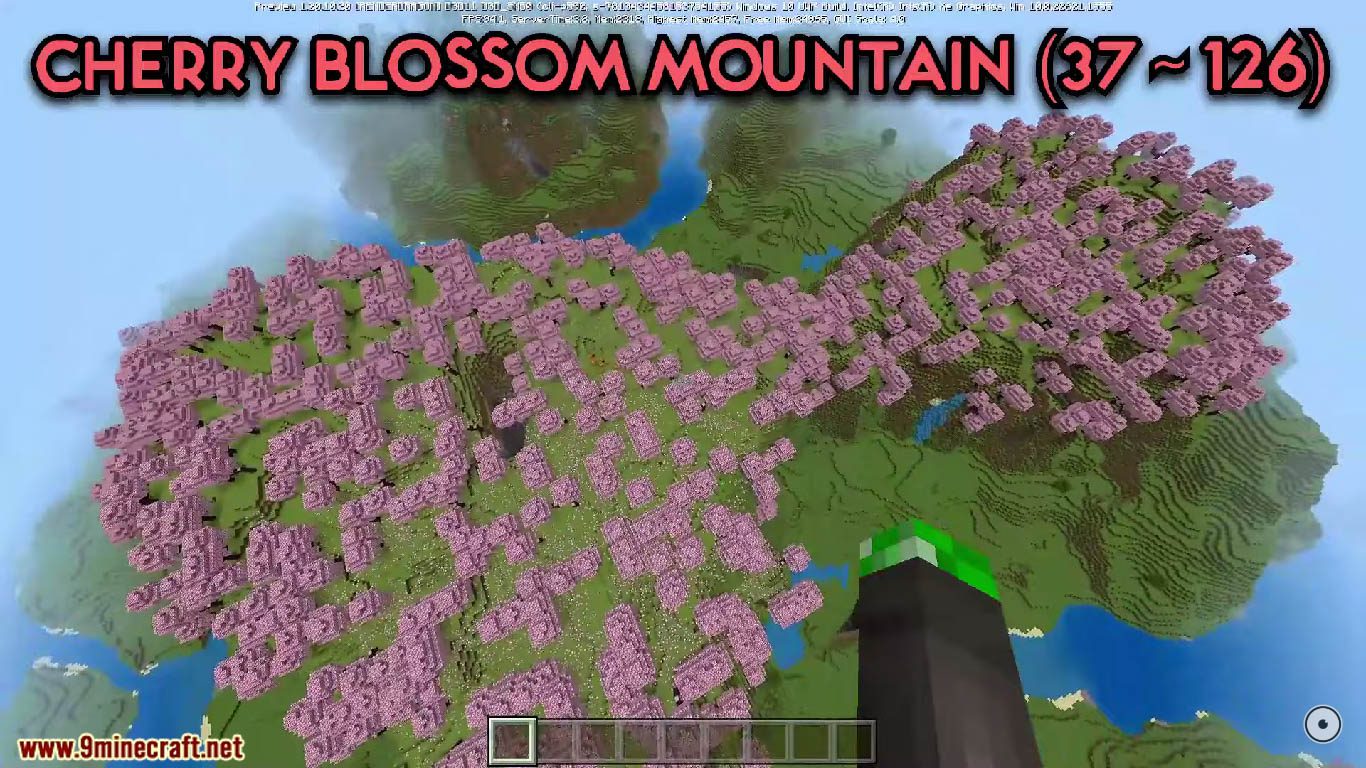 Beautiful Cherry Blossom Seeds For Minecraft Bedrock Edition 1 20 - 1Minecraft