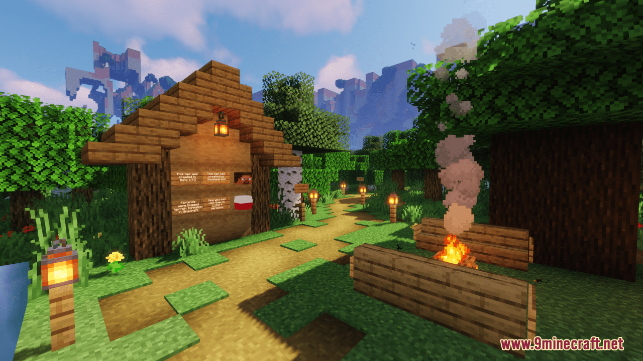 The Far Lands Map - 1Minecraft