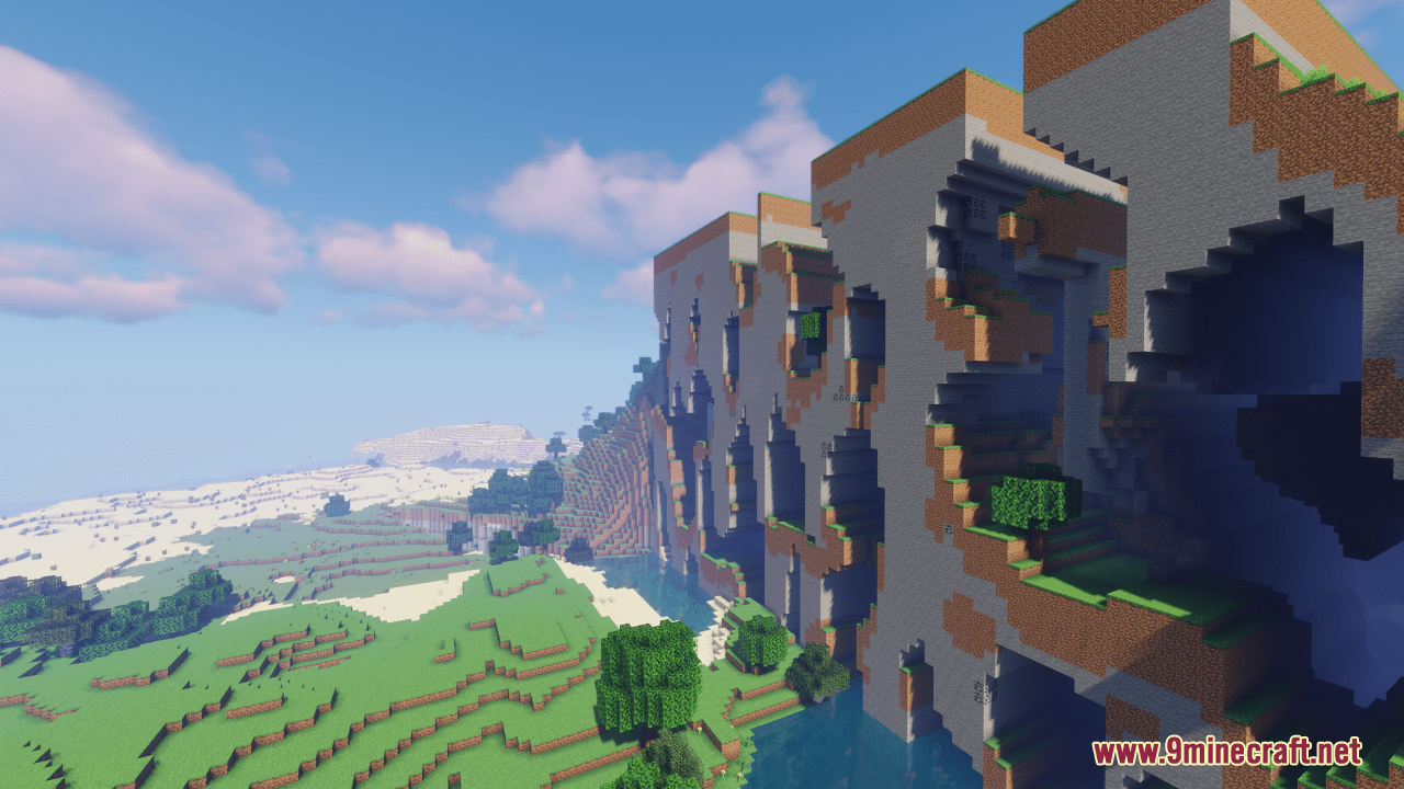 The Far Lands Map - 1Minecraft