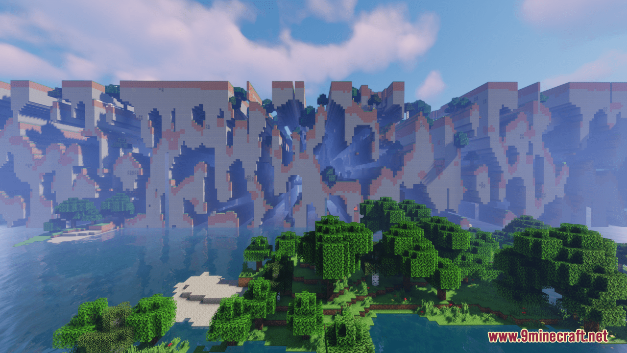 The Far Lands Map - 1Minecraft