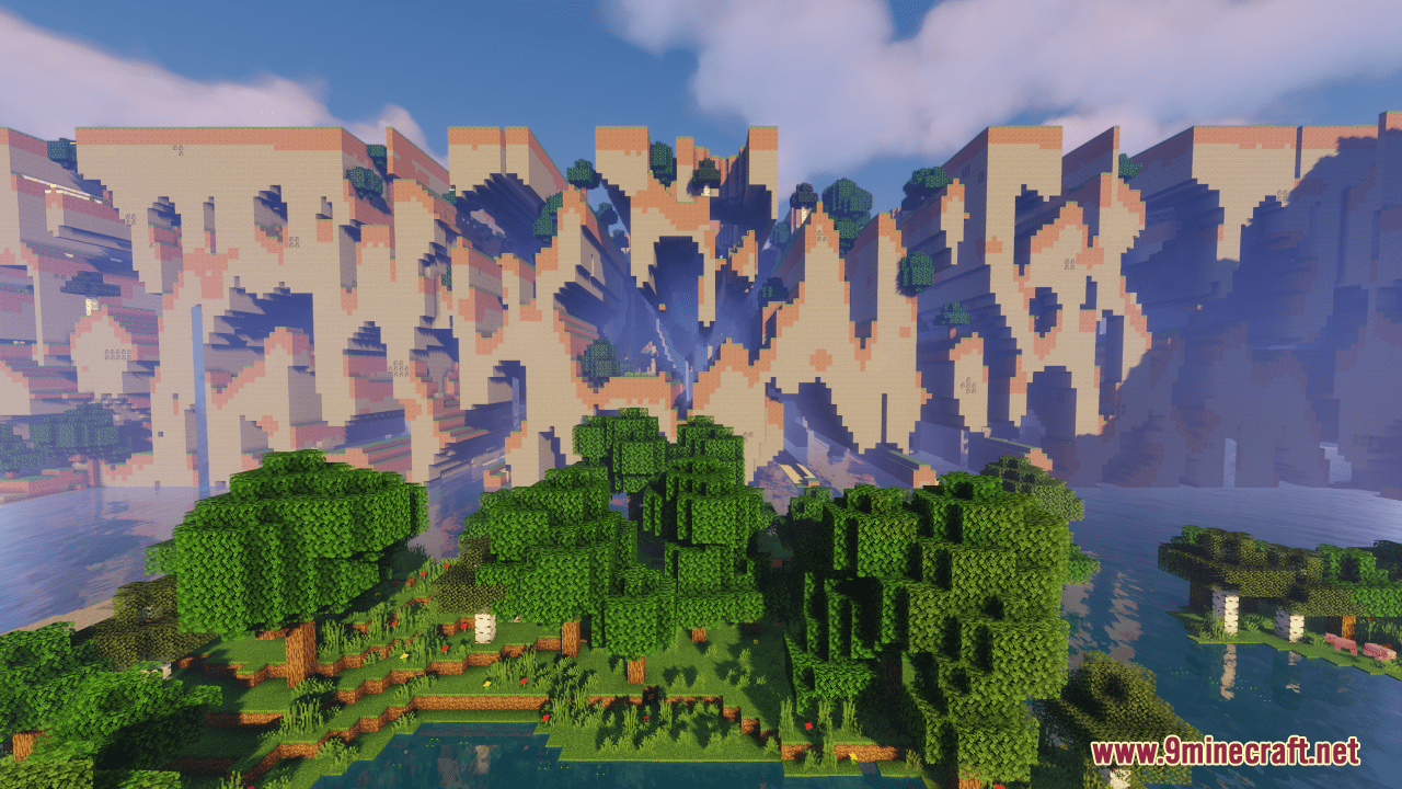 The Far Lands Map - 1Minecraft