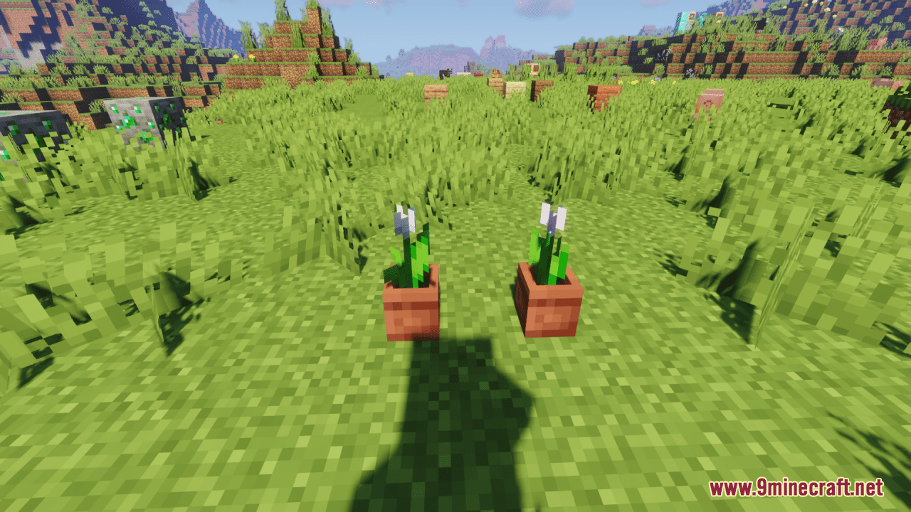 Flower Pots Resource Pack - 1Minecraft