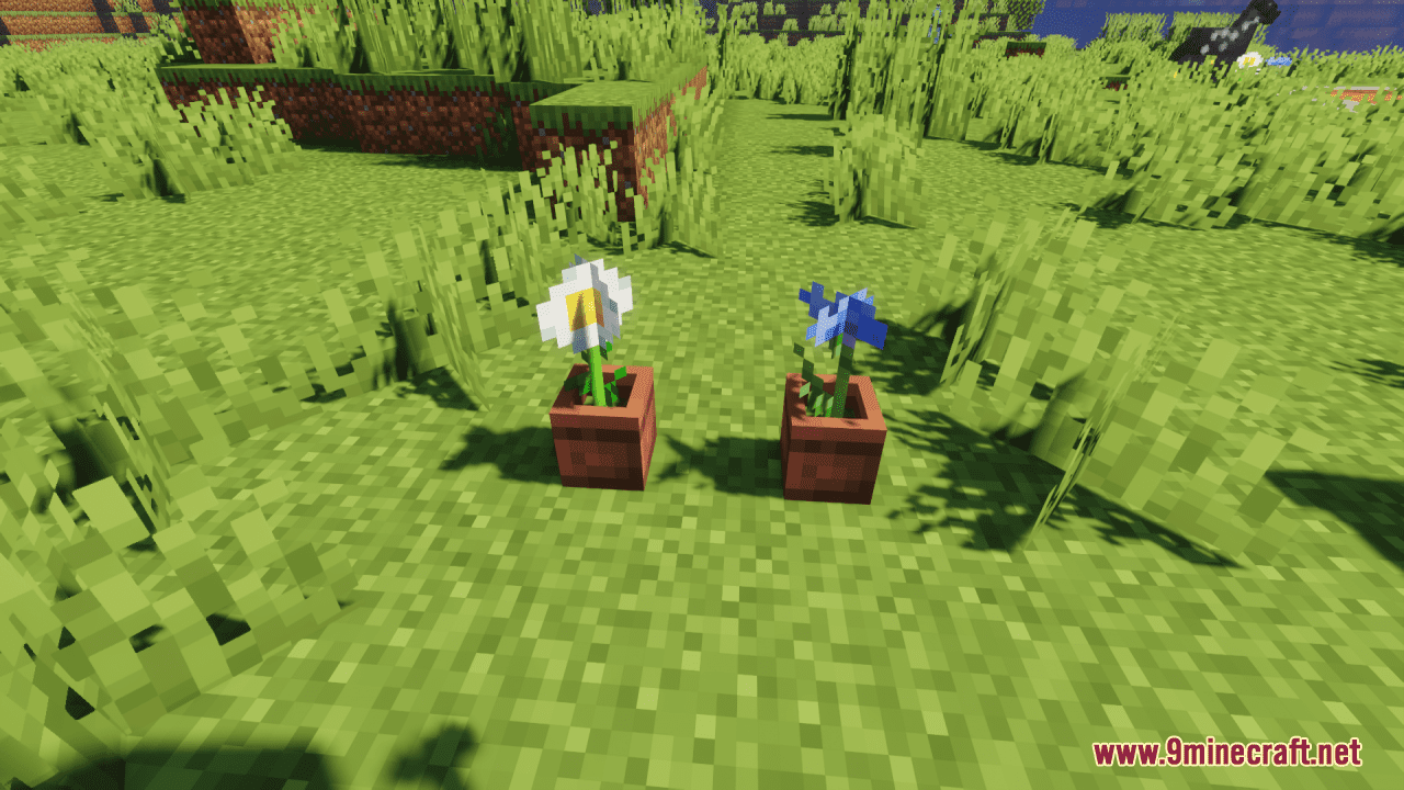 Flower Pots Resource Pack - 1Minecraft