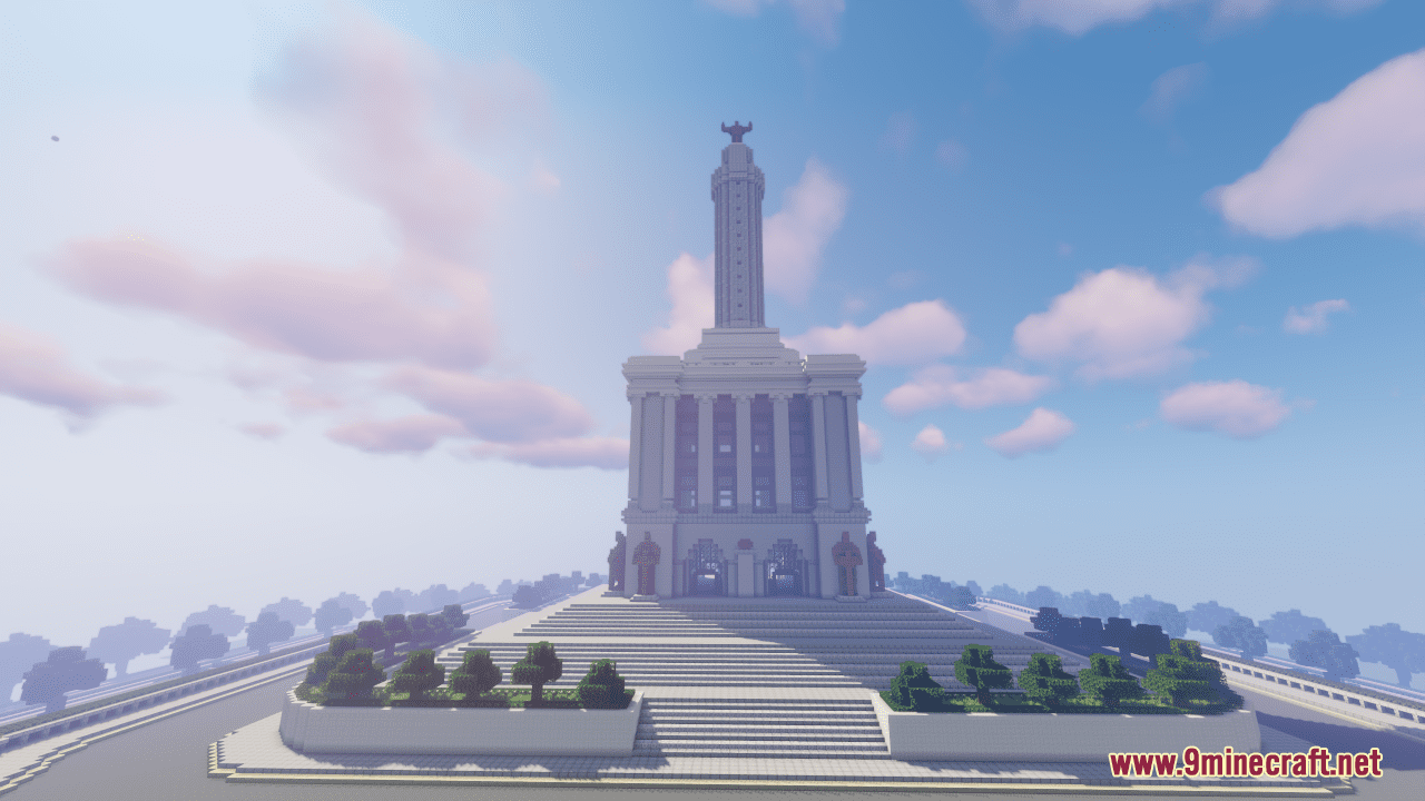 Monument To Heroes Of Restoration Map - 1Minecraft