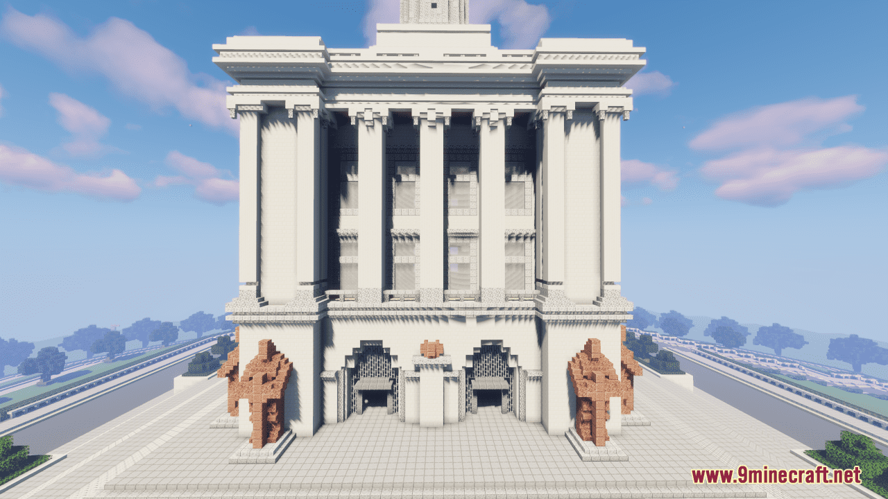 Monument To Heroes Of Restoration Map - 1Minecraft