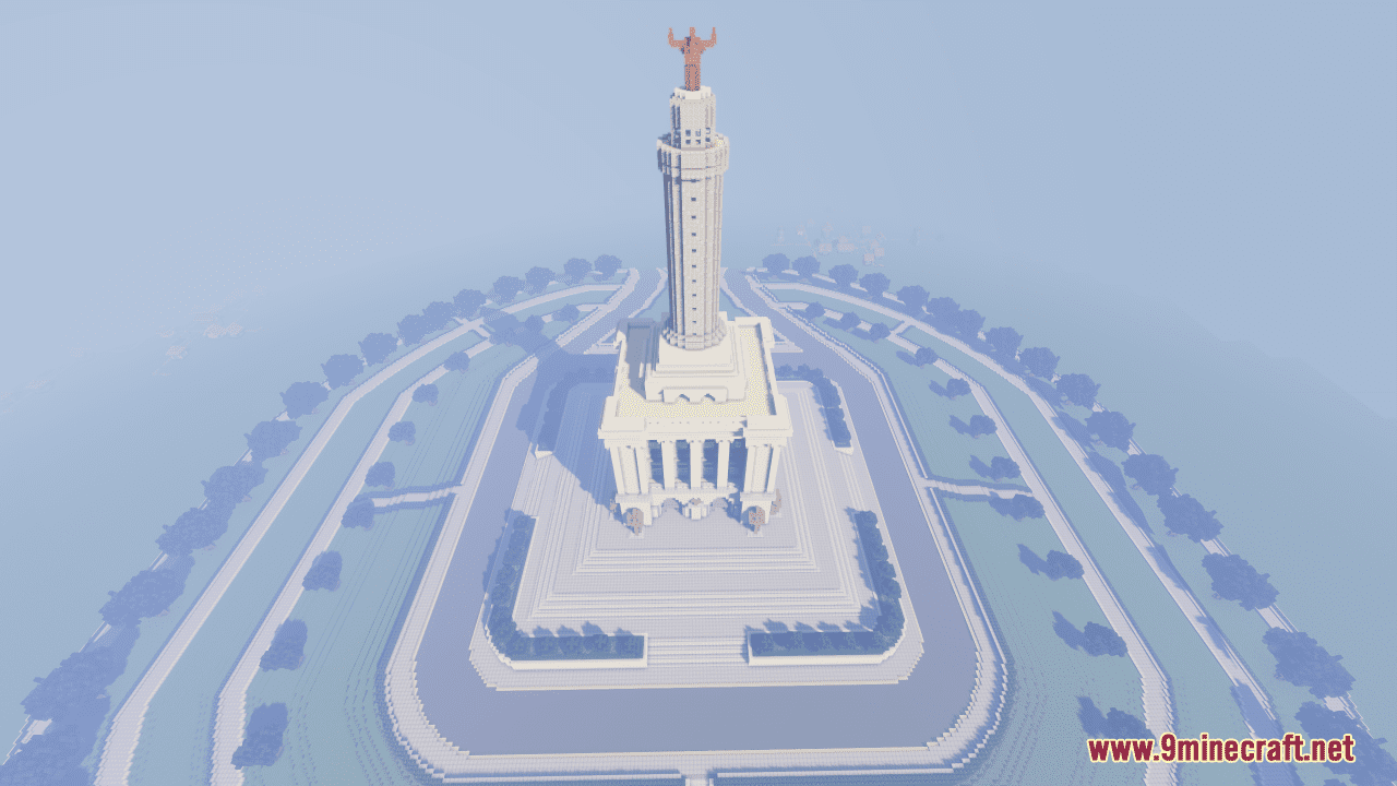 Monument To Heroes Of Restoration Map - 1Minecraft