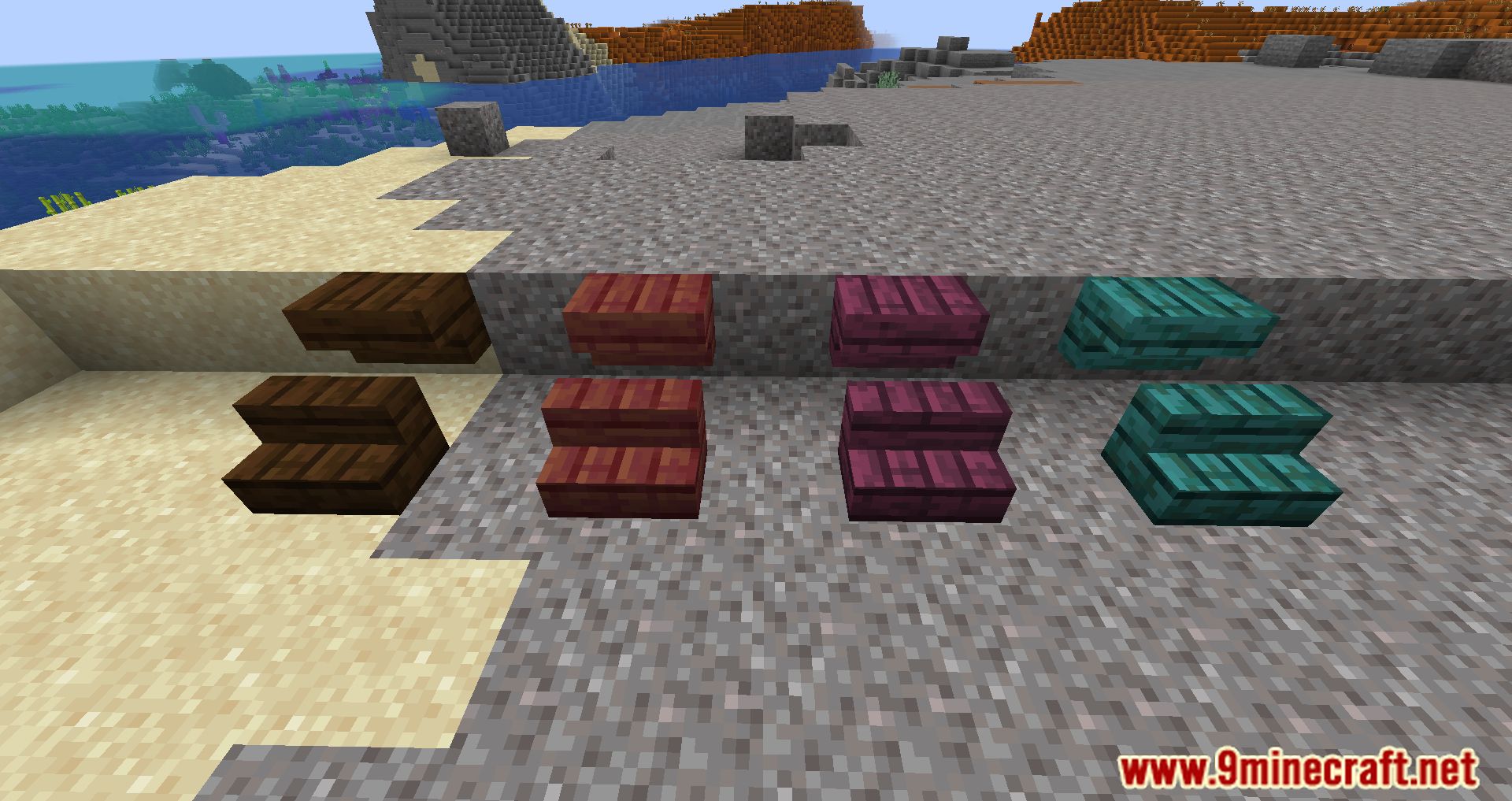 Small Stairs Mod - 1Minecraft