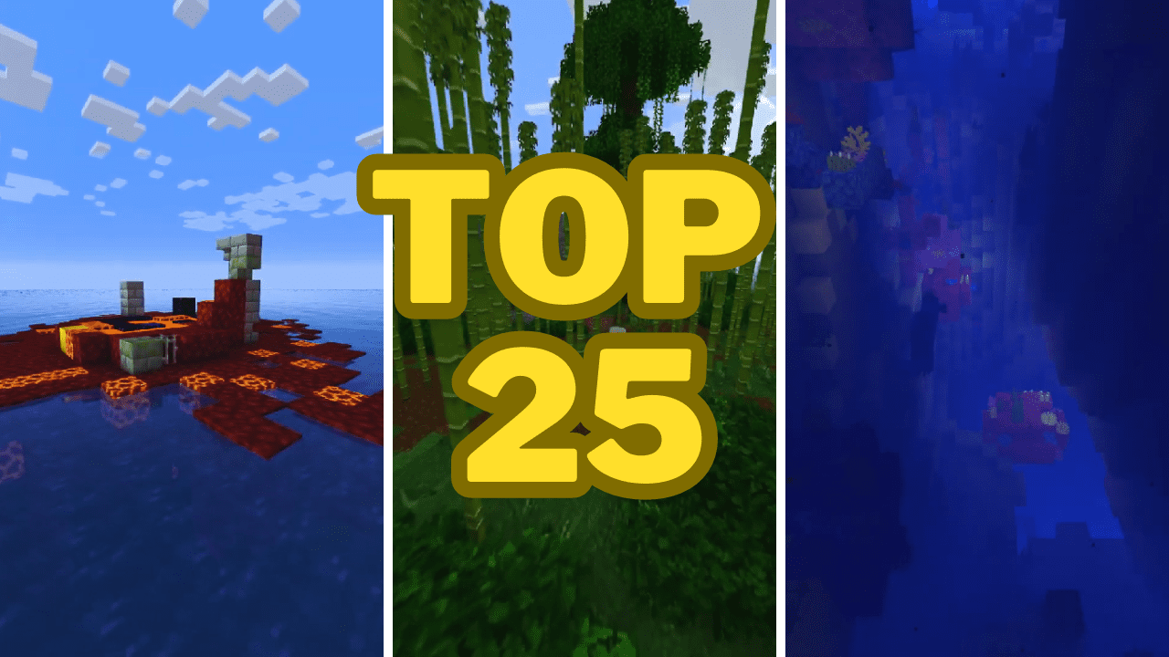 Top 25 Extremely Insane Seeds For Minecraft Java Bedrock Edition 1 20 ...