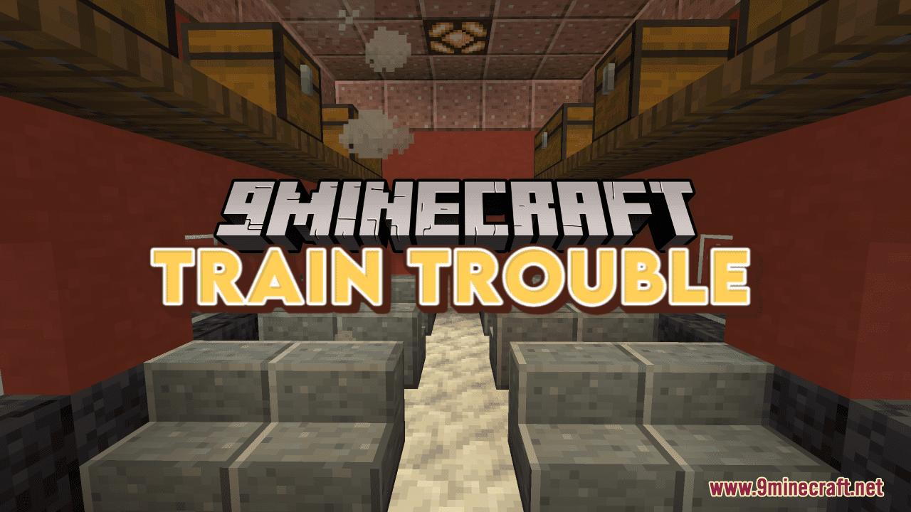 Train Trouble Map - 1Minecraft