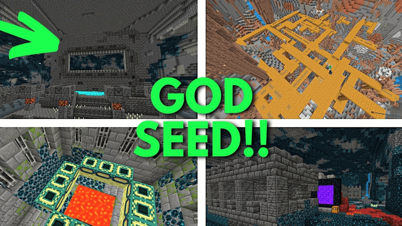 7 Best God Seeds For Minecraft Java Bedrock Edition 1 20 - 1Minecraft