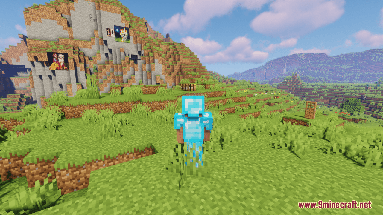 Vivid Diamond Resource Pack - 1Minecraft