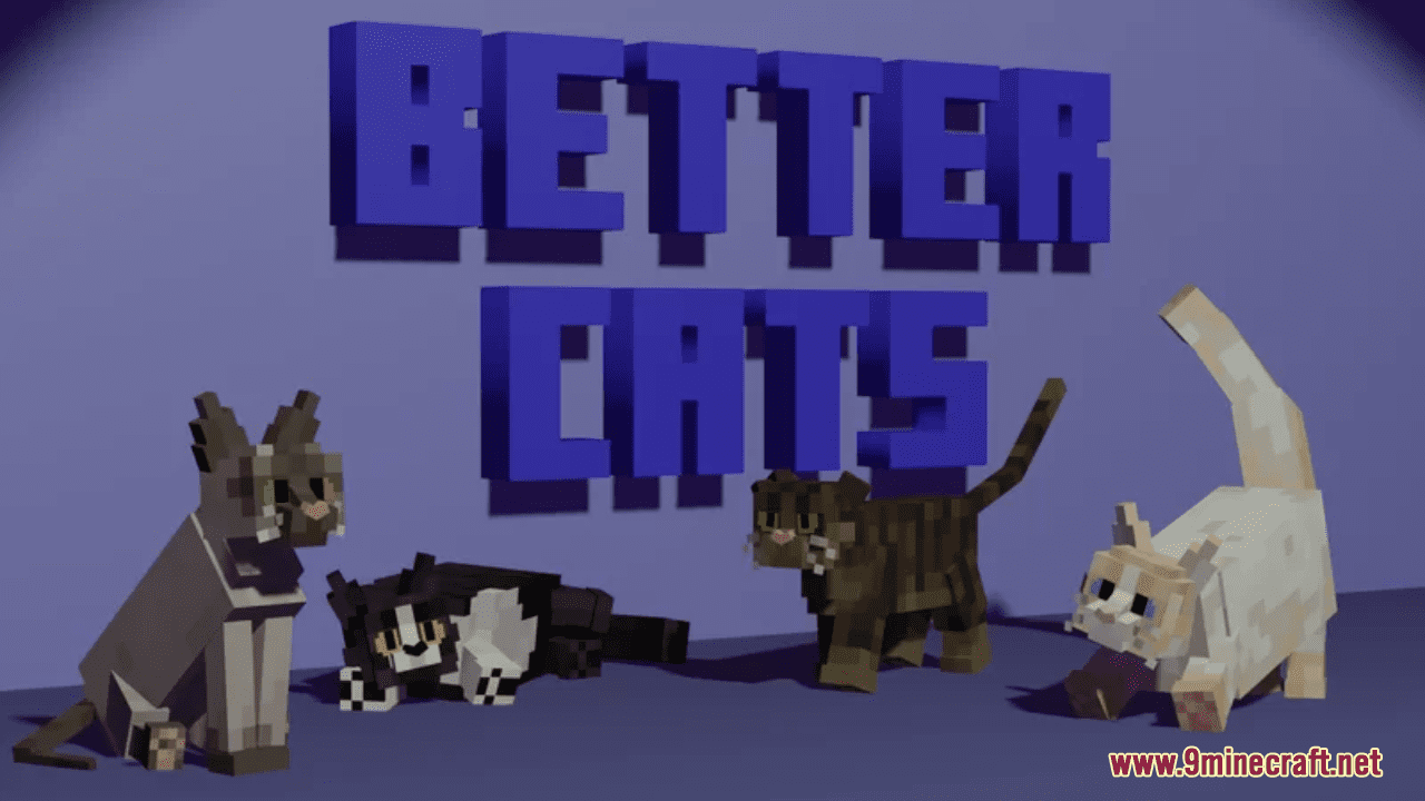 Better Cats Resource Pack - 1Minecraft