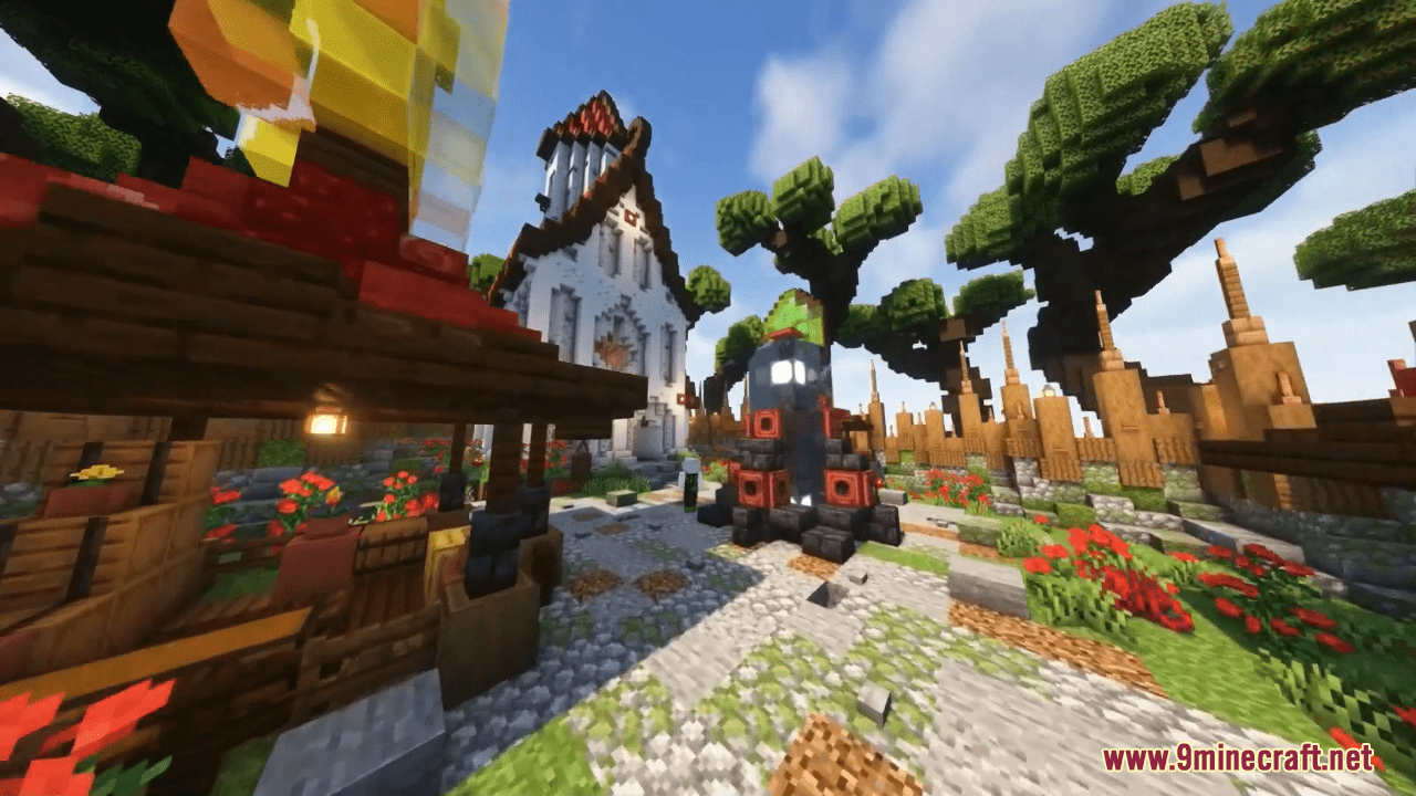 Fantasy Village Map - 1Minecraft