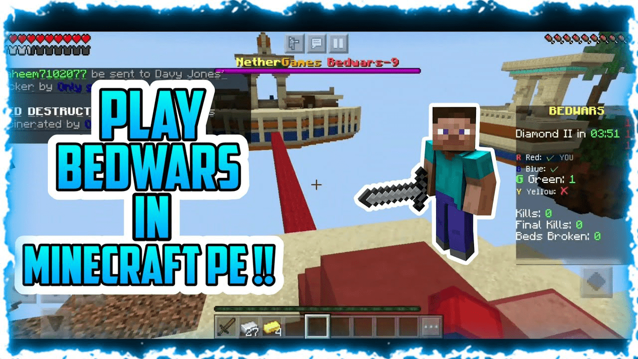 Rps Bedwars Map Mcpe - 1Minecraft