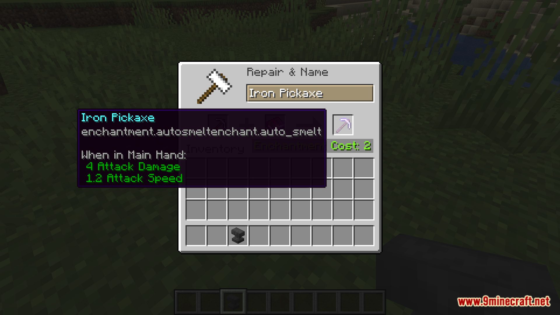 Smelting Touch Mod - 1Minecraft