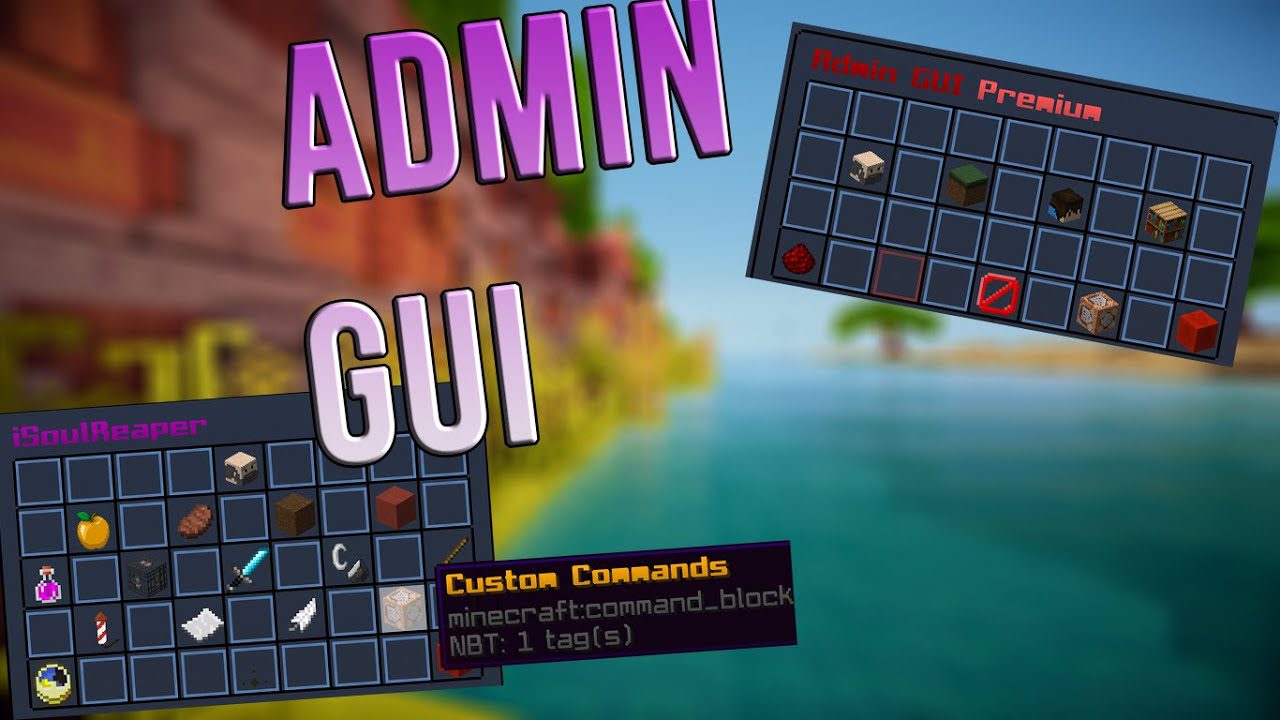 Admin Gui Plugin - 1Minecraft
