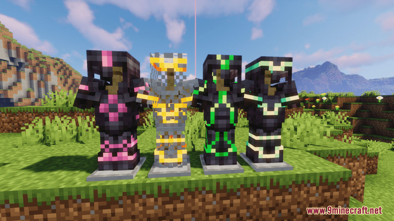 Xxvis Shiny Armor Trims Resource Pack - 1Minecraft