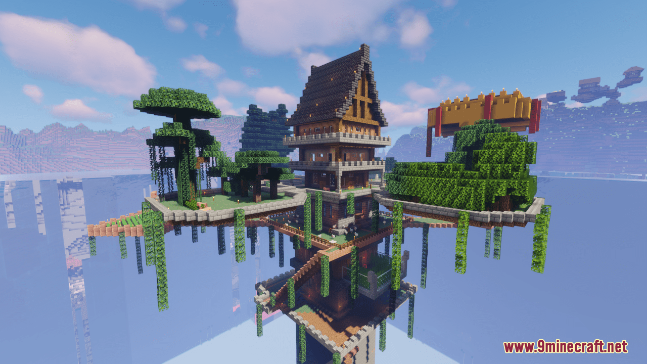 One Chunk Survival Base Map - 1Minecraft