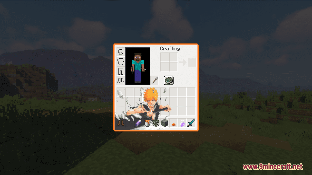 Bleach Custom Gui Resource Pack - 1Minecraft