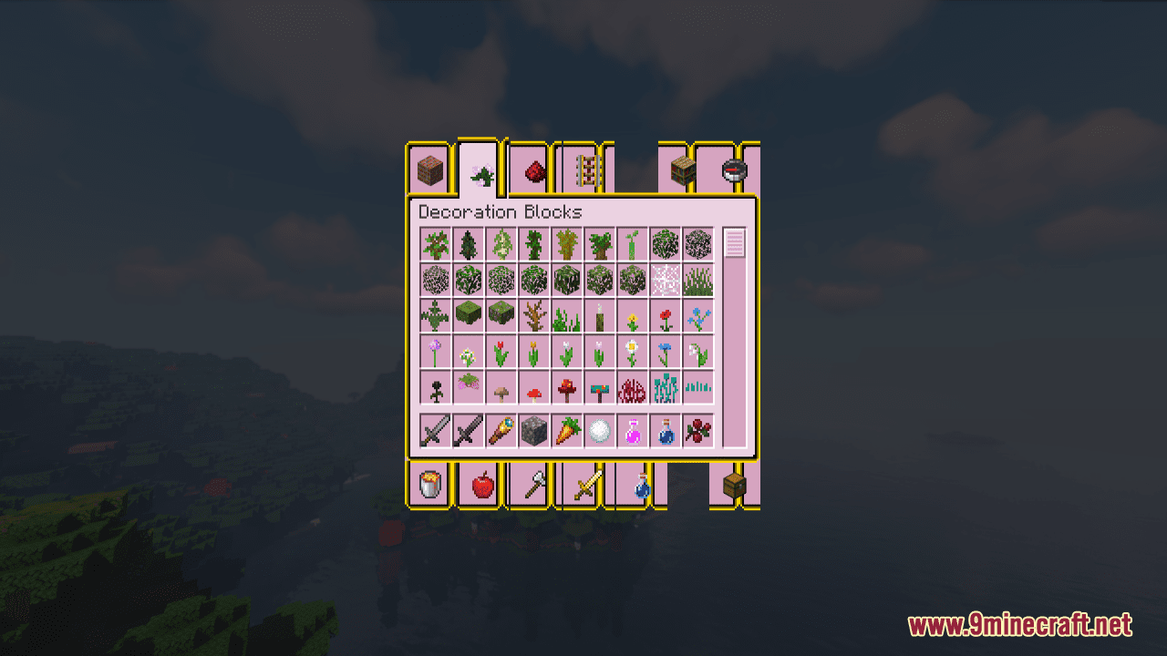 Bocchi The Rock Custom Gui Resource Pack - 1Minecraft