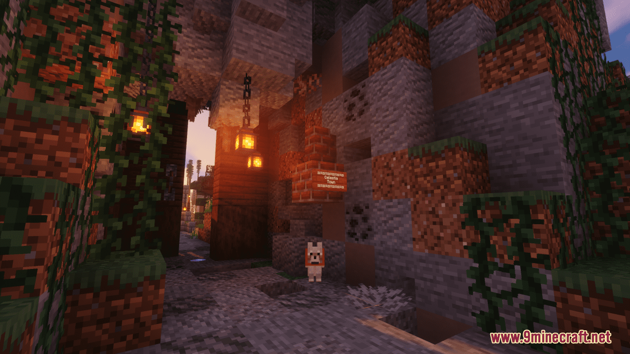 Celestia Town Map - 1Minecraft